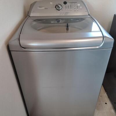 LOT 3 STAINLESS WHIRLPOOL CABRIO WASHING MACHINE | EstateSales.org