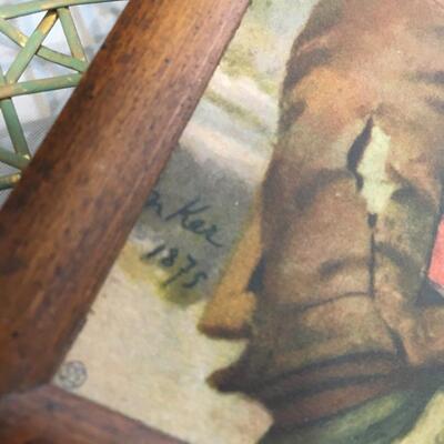 Albert Anker 1875 Vintage Pictures. And FrameMarkings in corner ...