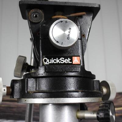 Moog Quickset Hercules Movie Camera Heavy Duty Tripod Stand 4-53220-6 ...