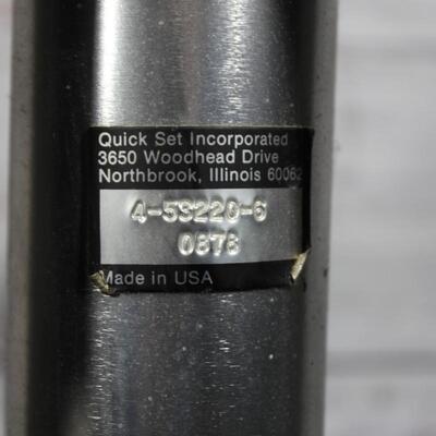 Moog Quickset Hercules Movie Camera Heavy Duty Tripod Stand 4-53220-6 ...