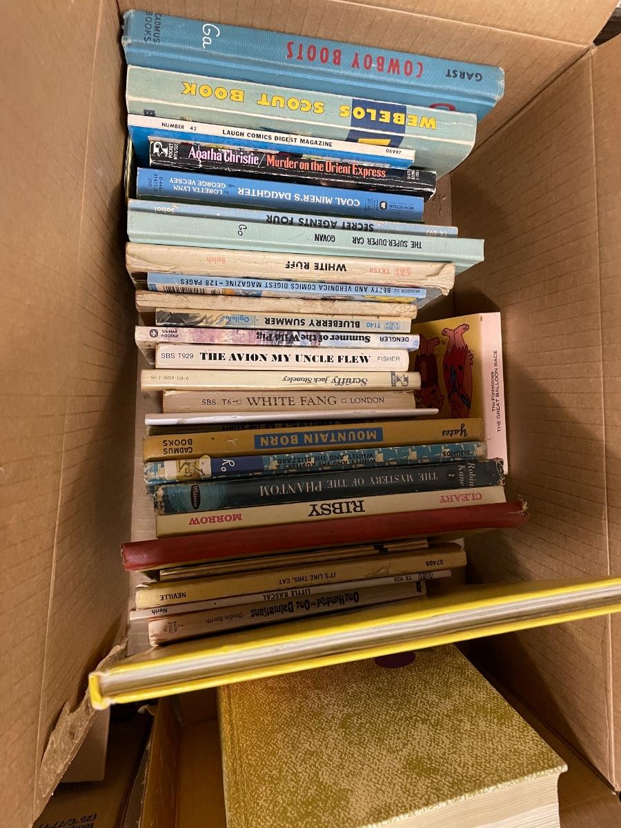 Box of books | EstateSales.org