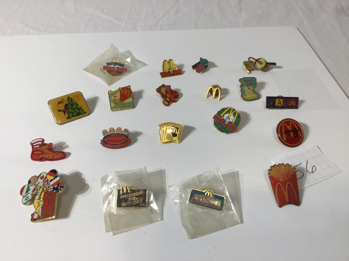 Lot of 18 vintage McDonald’s pins | EstateSales.org