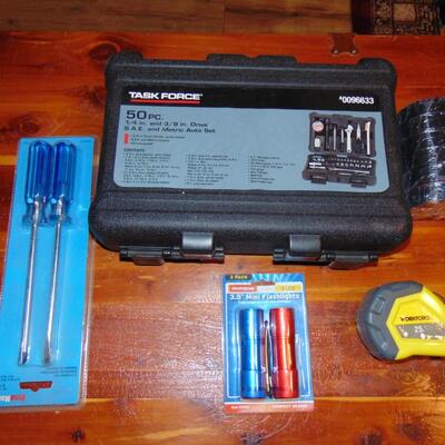 LOT 117 TASK FORCE TOOL SET & MORE | EstateSales.org