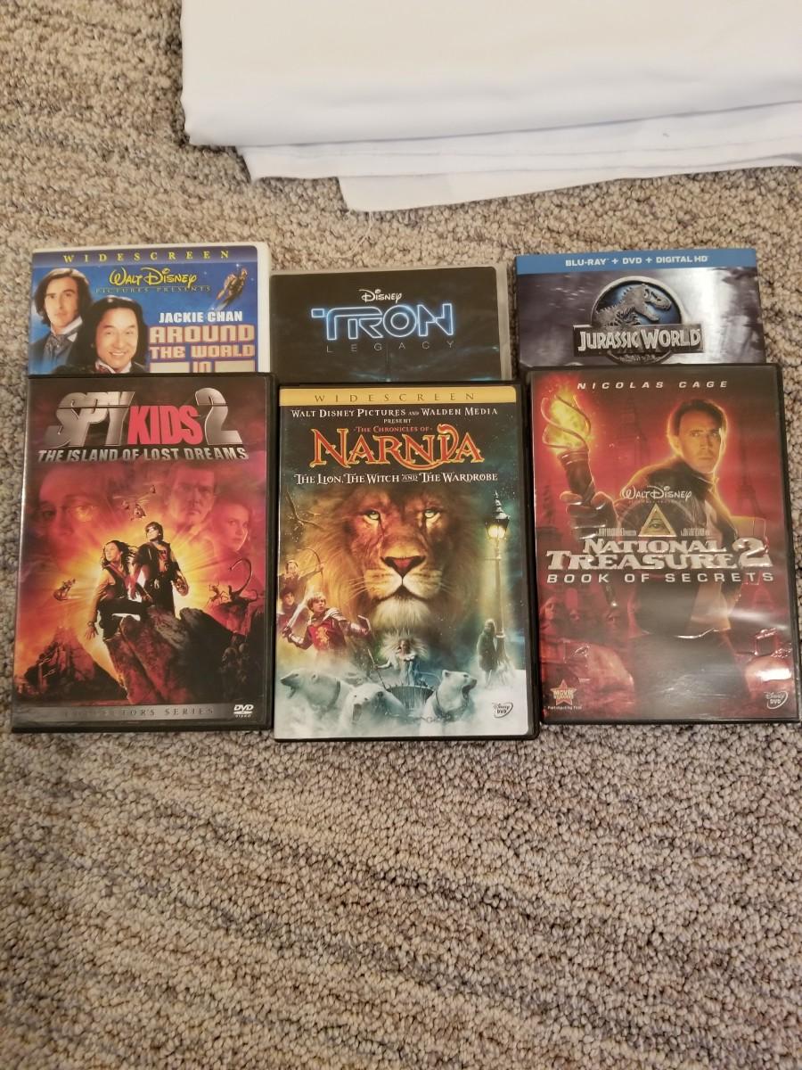 Variety of DVDs | EstateSales.org