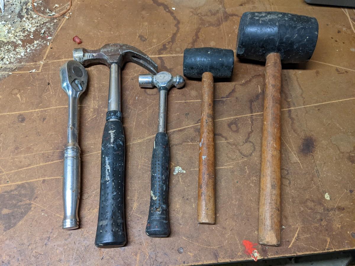 Mallets, Hammers, Snap-on Ratchet | EstateSales.org