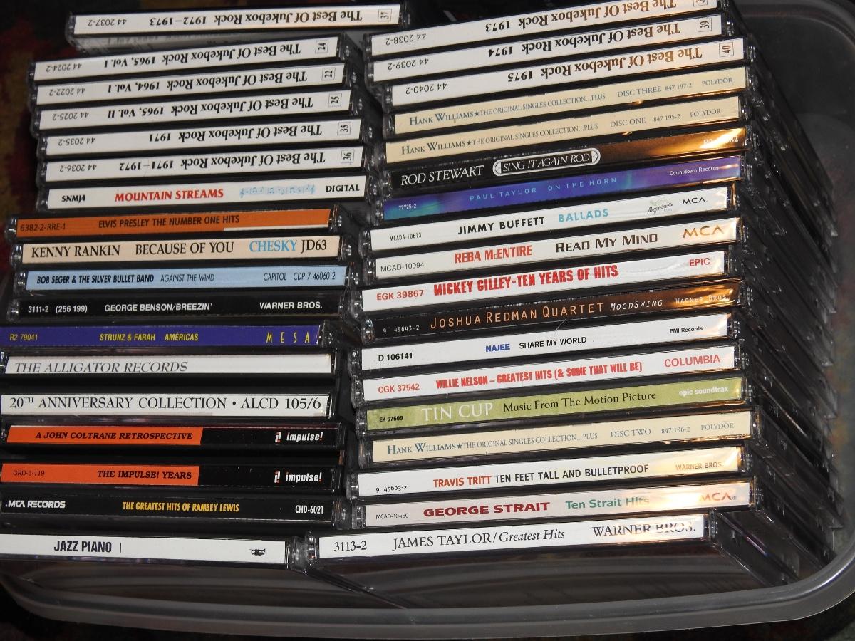 Box of CDs | EstateSales.org