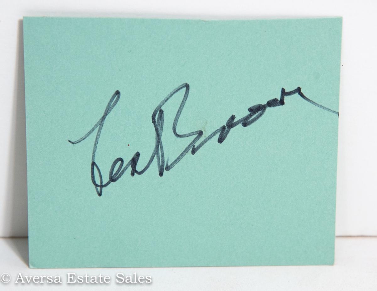 LES BROWN AUTOGRAPH | EstateSales.org