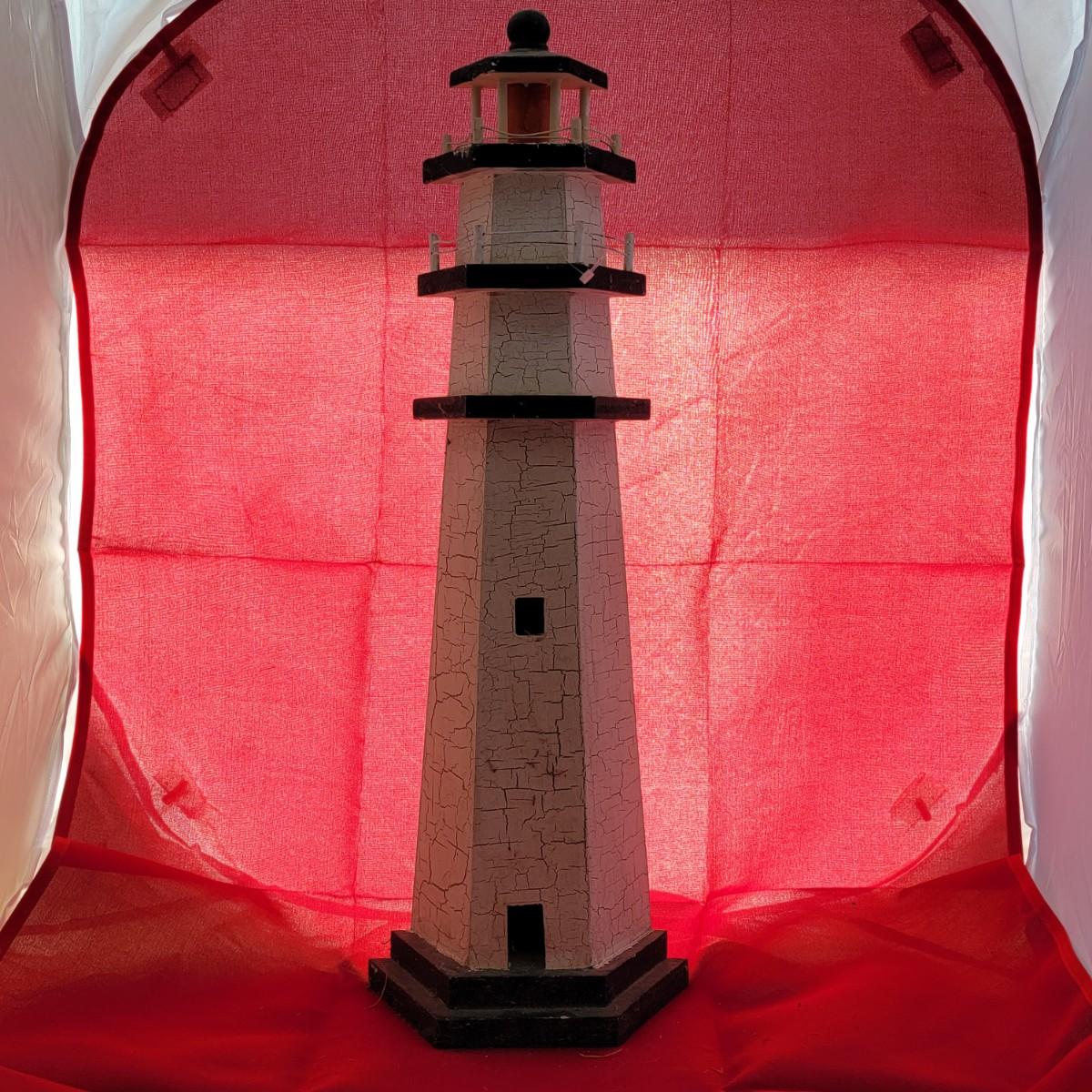 Lighthouse Wooden Display | EstateSales.org