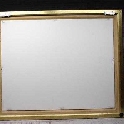 Antique Framed Book Page on the Battle of Jarnac | EstateSales.org