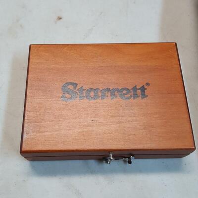6 piece Vintage Starrett Tool lot No. 20 Square in box and More ...