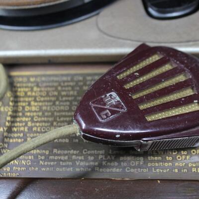 Antique Collectible Majestic Phonograph Record Wire Recorder Player ...