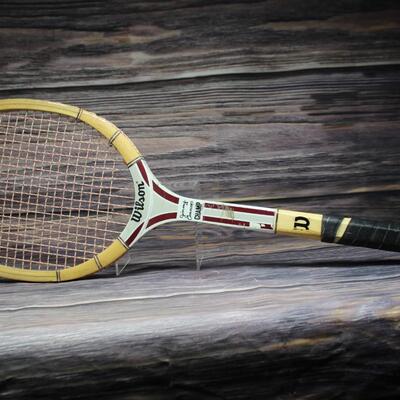 Vintage Wilson Jimmy Connors Champ Tennis Racket | EstateSales.org
