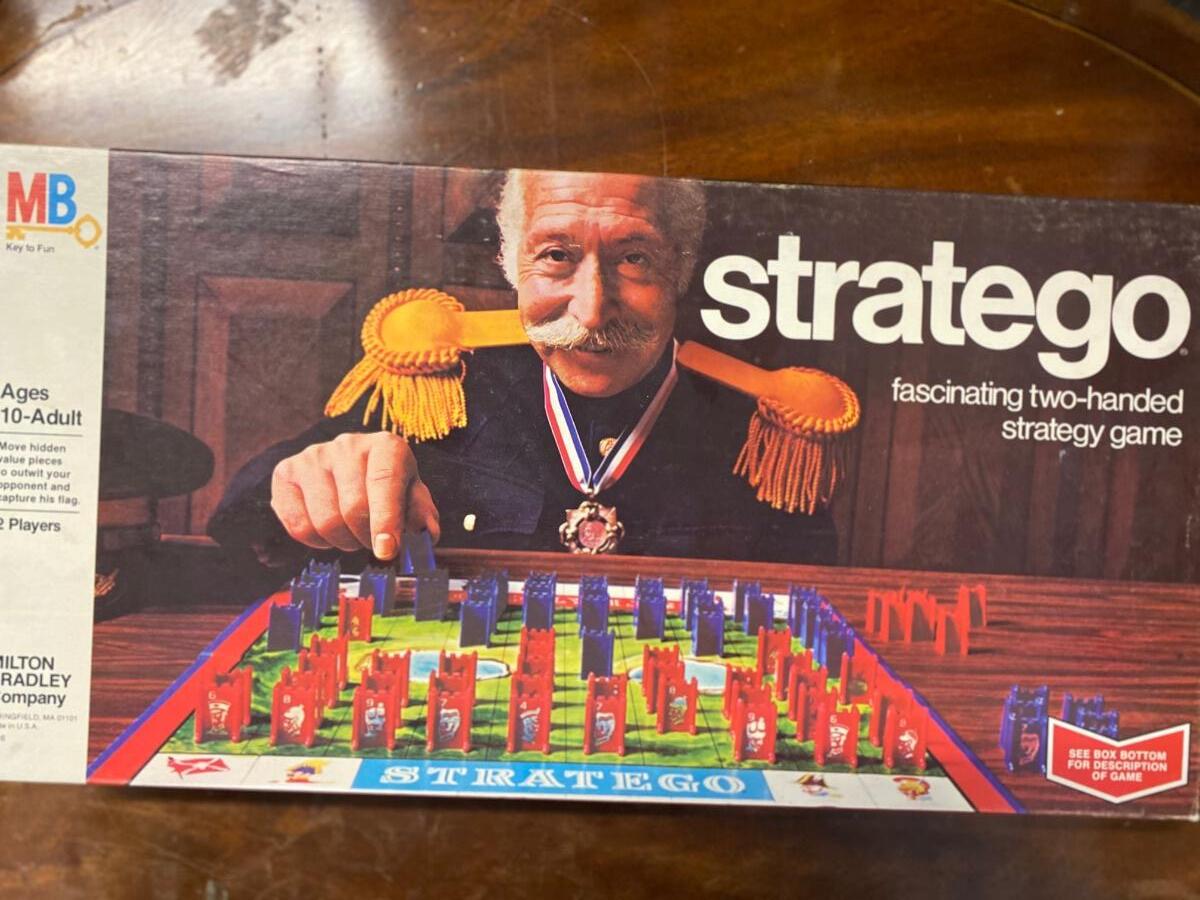 Stratego 1980s board game | EstateSales.org