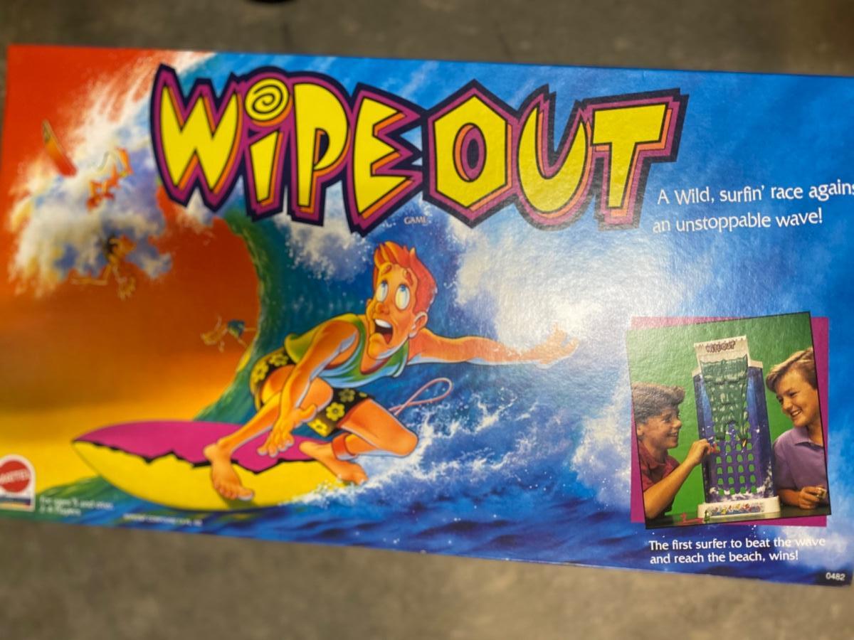 Vintage wipeout board game | EstateSales.org