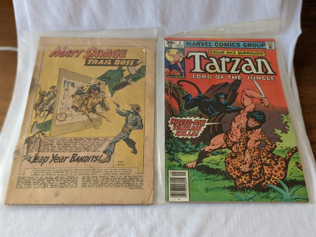 Matt Savage Trail Boss and Tarzan #4 | EstateSales.org