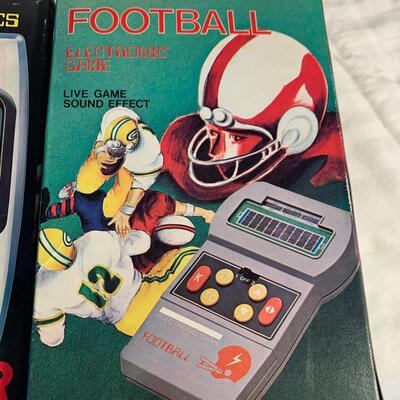 Vintage Handheld Electronics Football Champion Racer + Hello Kitty ...