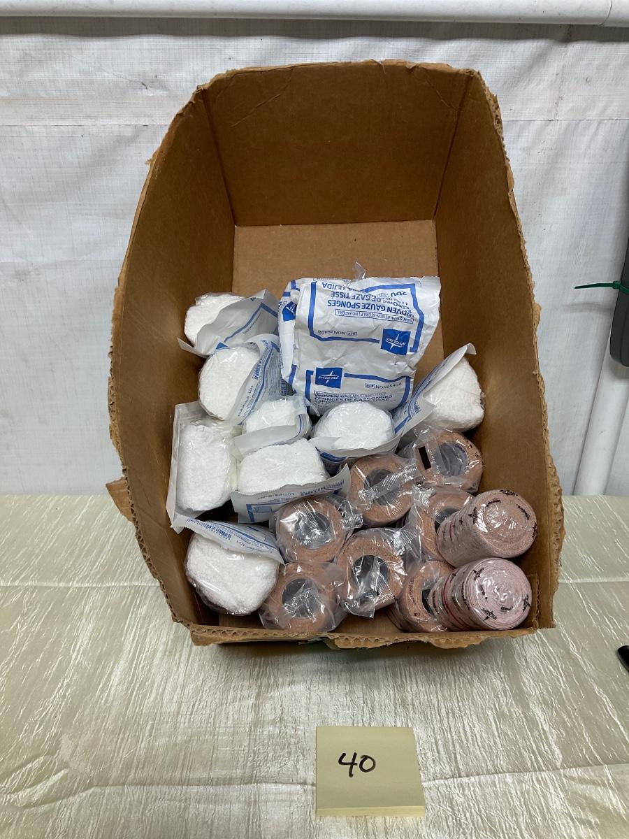 Gauze & bandaging bundle | EstateSales.org