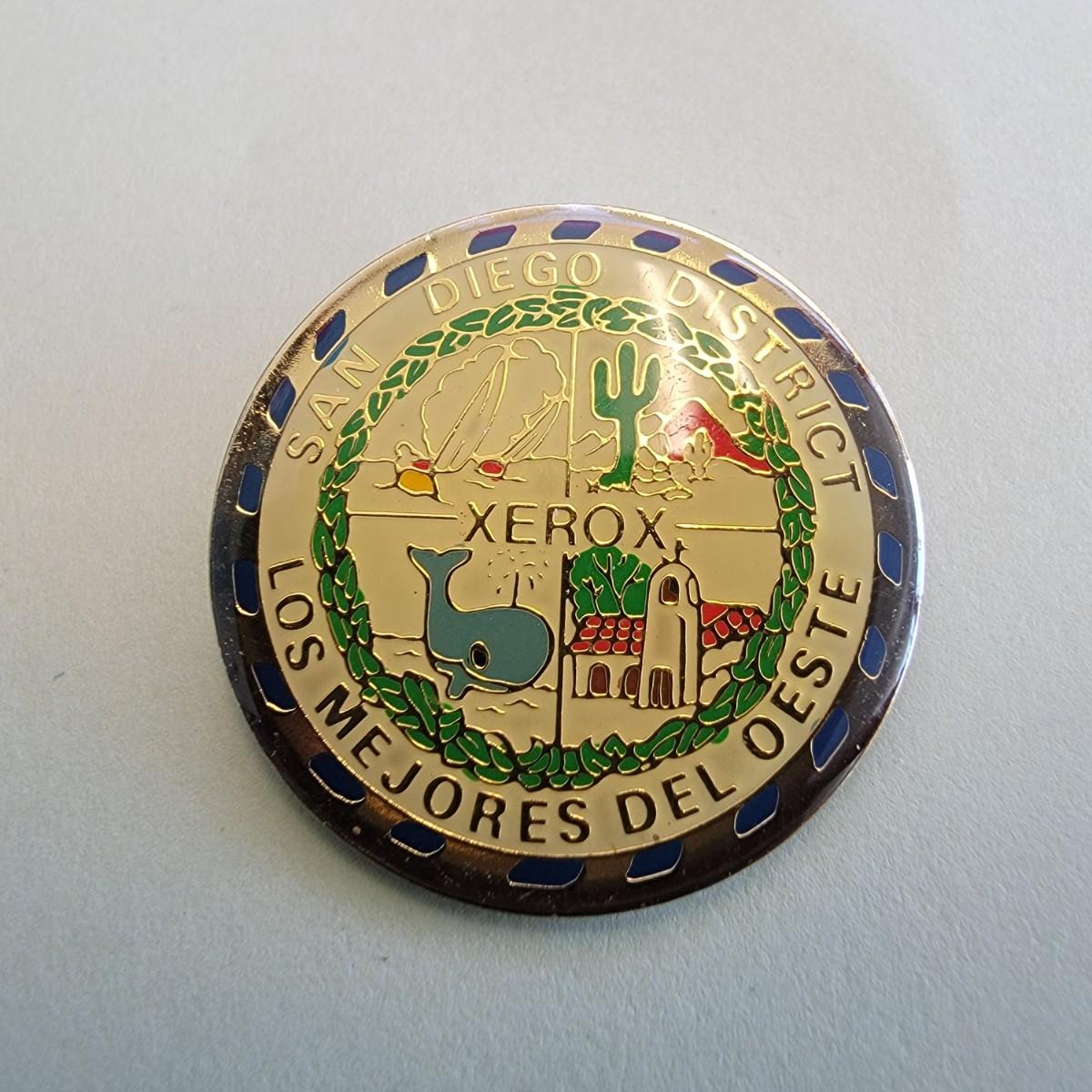 Xerox San Diego Pin | EstateSales.org