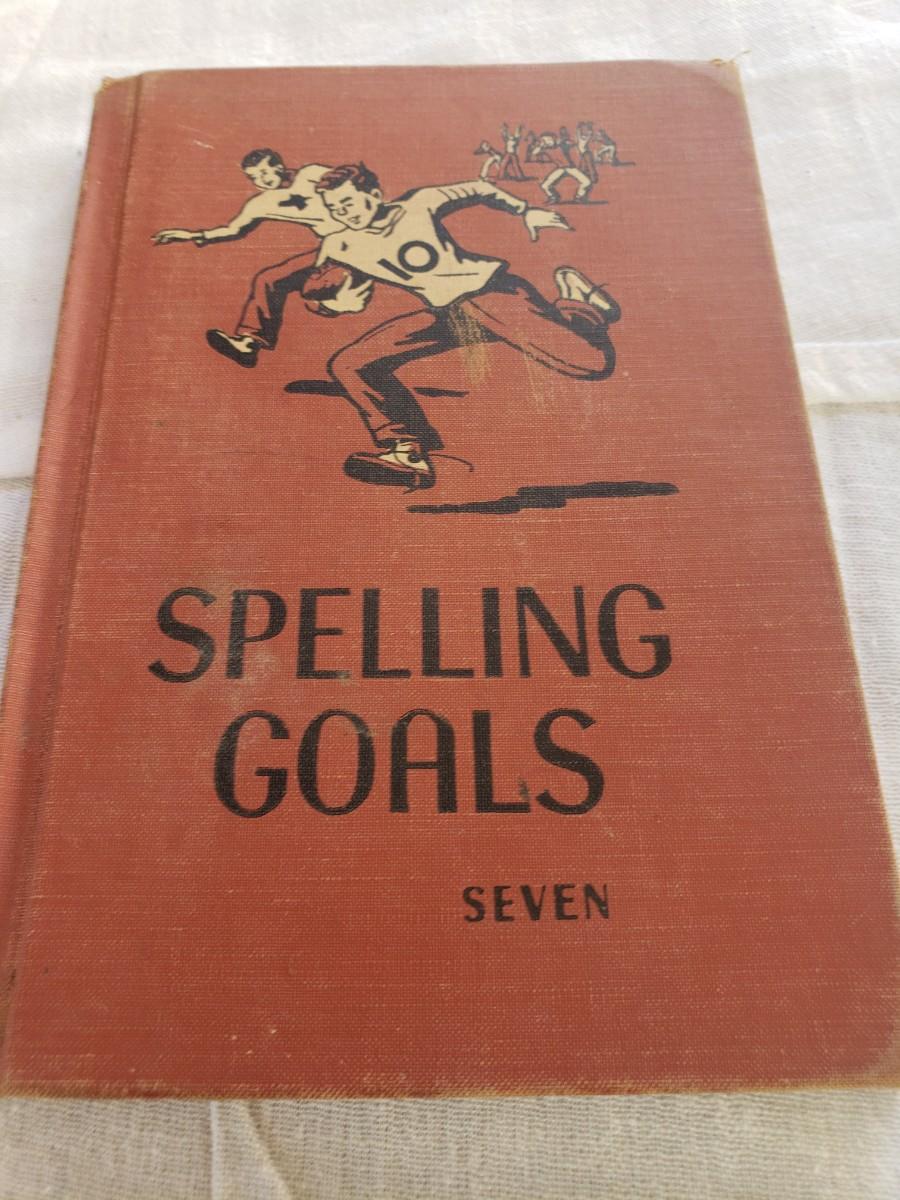 Book Spelling Goals Grade Seven 1950s EstateSales