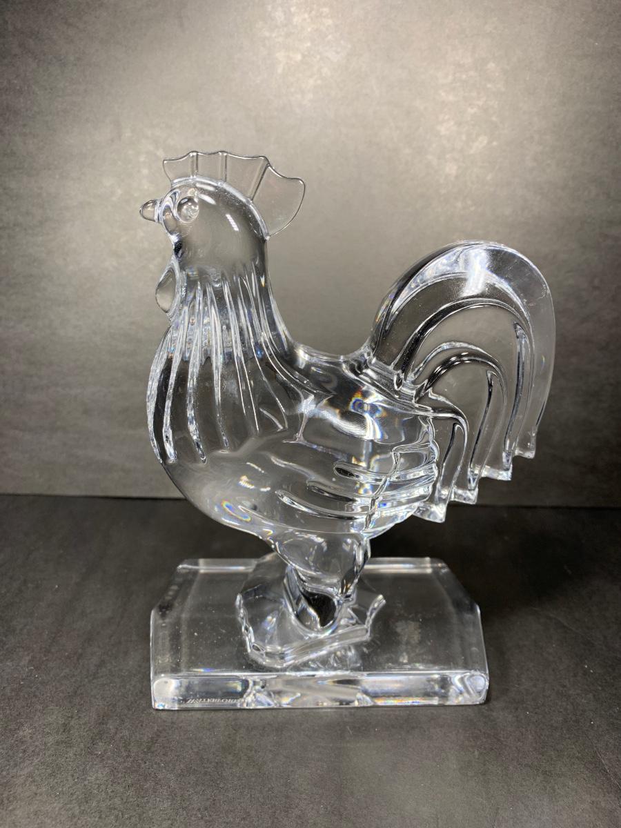 Waterford Crystal Rooster Sculpture with box | EstateSales.org