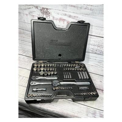 Large Sears Craftsman Ratchet Set | EstateSales.org