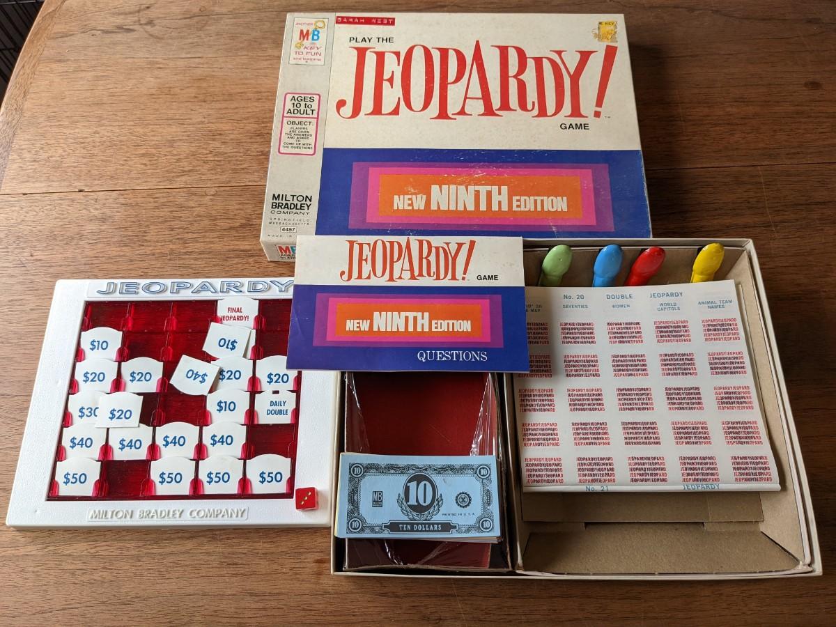 Play the Jeopardy Game New NINTH Edition | EstateSales.org