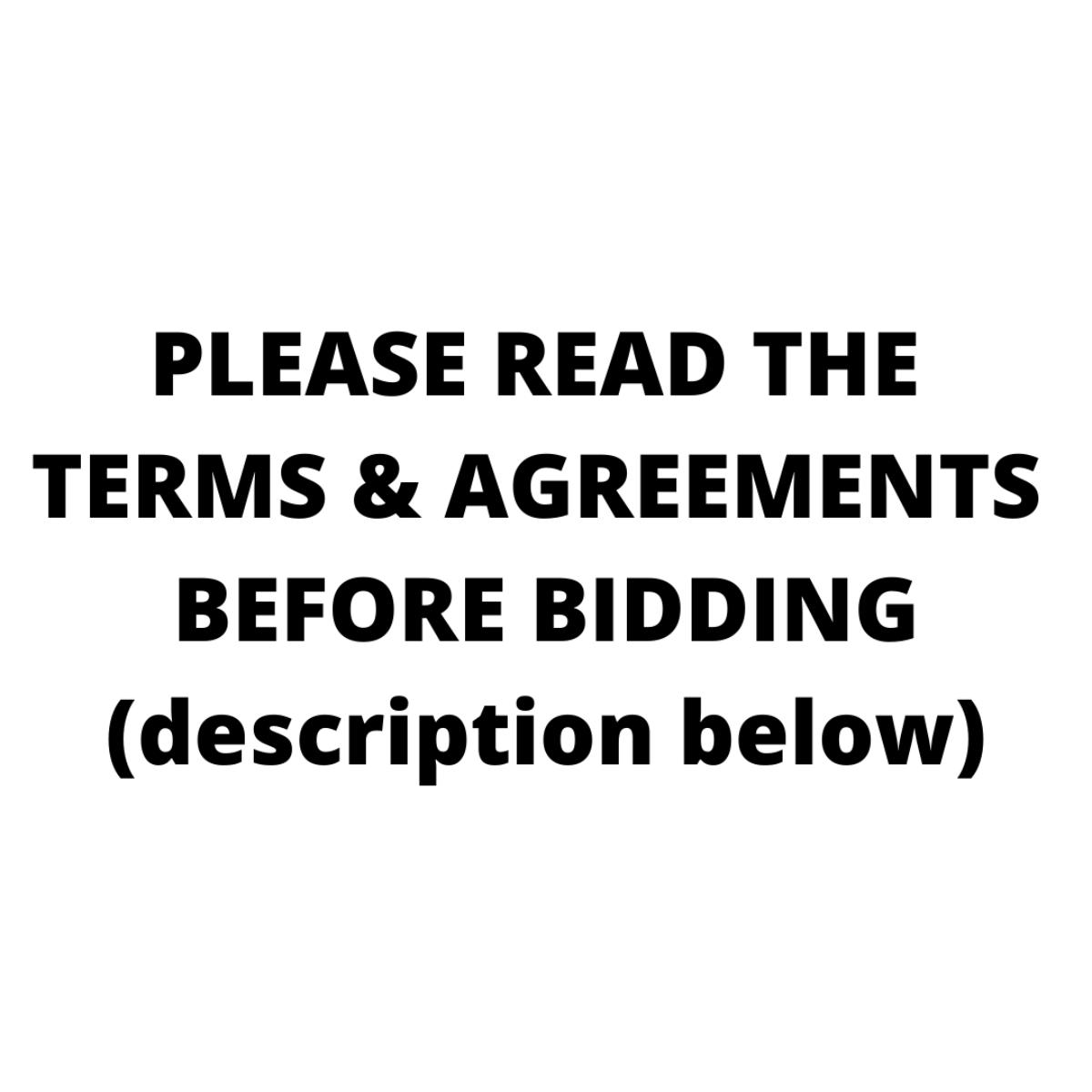 PLEASE READ BEFORE BIDDING | EstateSales.org