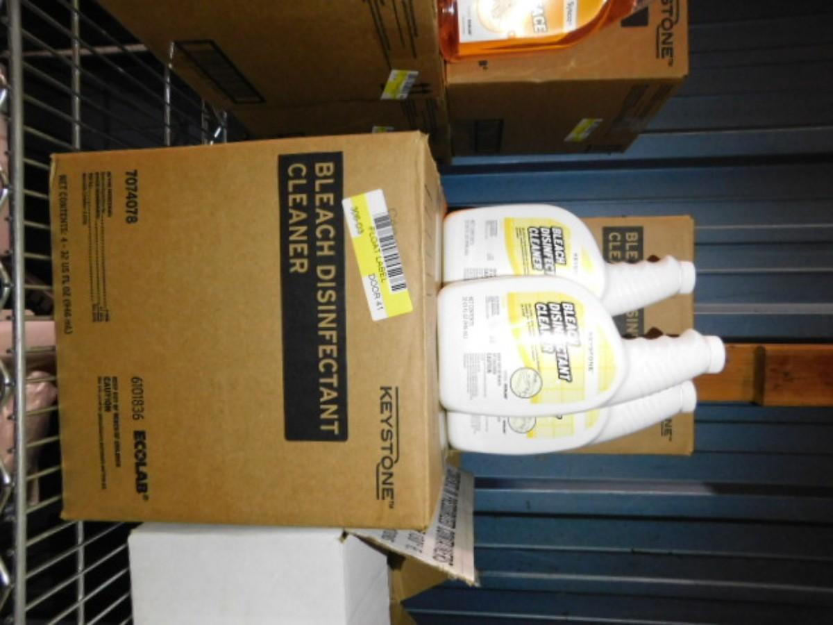 Keystone Bleach Disinfectant Surface Cleaner 12ct | EstateSales.org