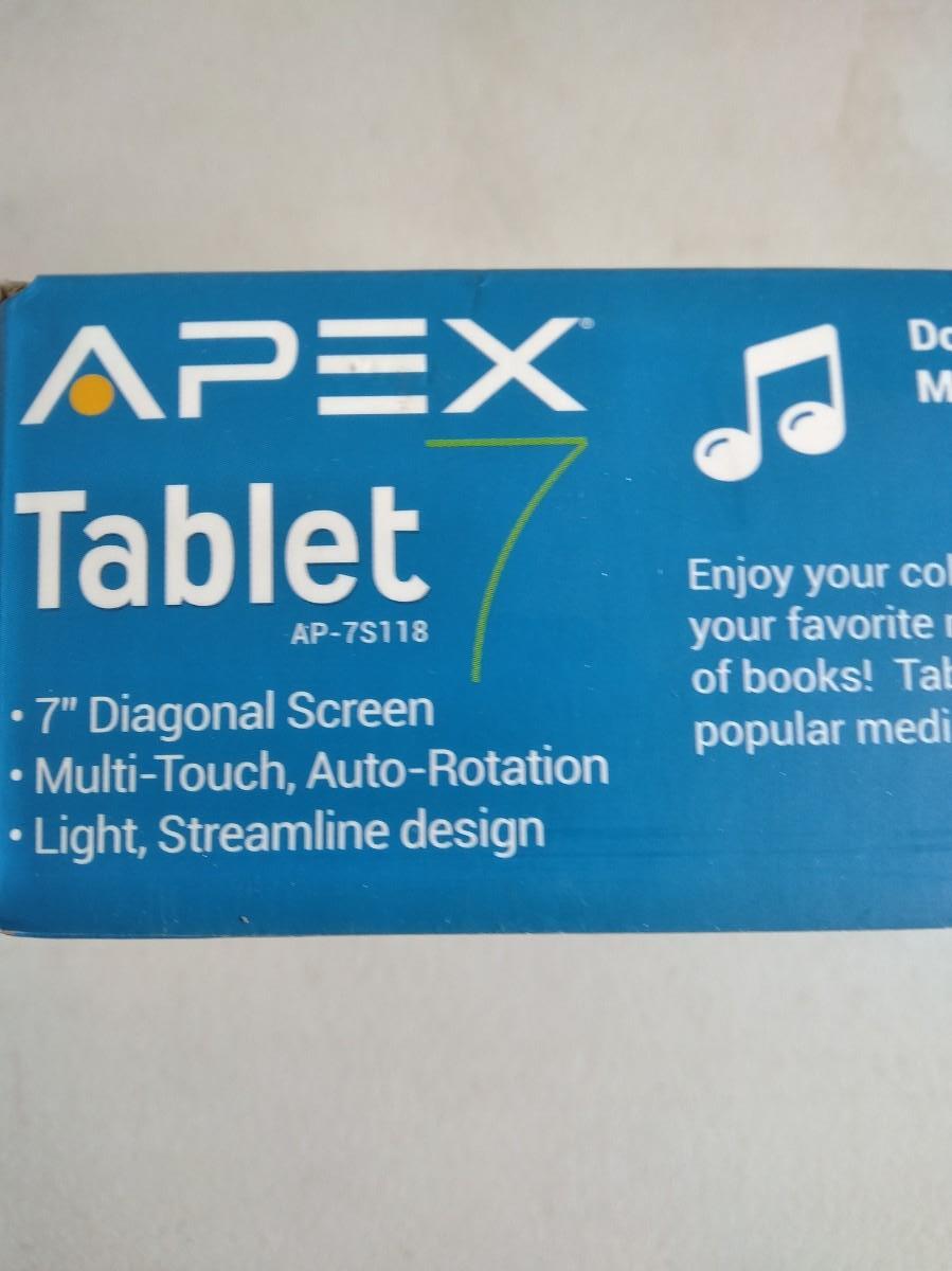 LOT 146 NEW APEX TABLET 7 INTERNET TABLET WITH CASE | EstateSales.org
