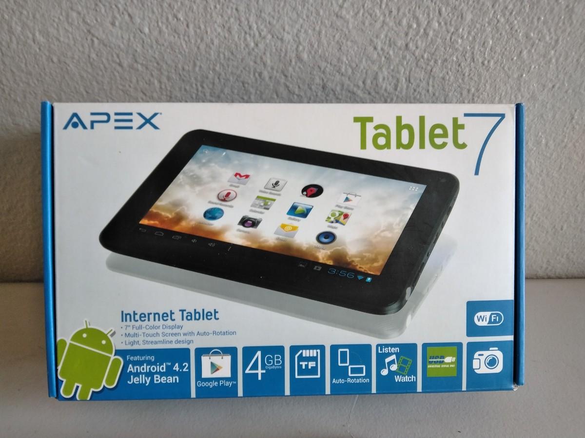 LOT 146 NEW APEX TABLET 7 INTERNET TABLET WITH CASE | EstateSales.org