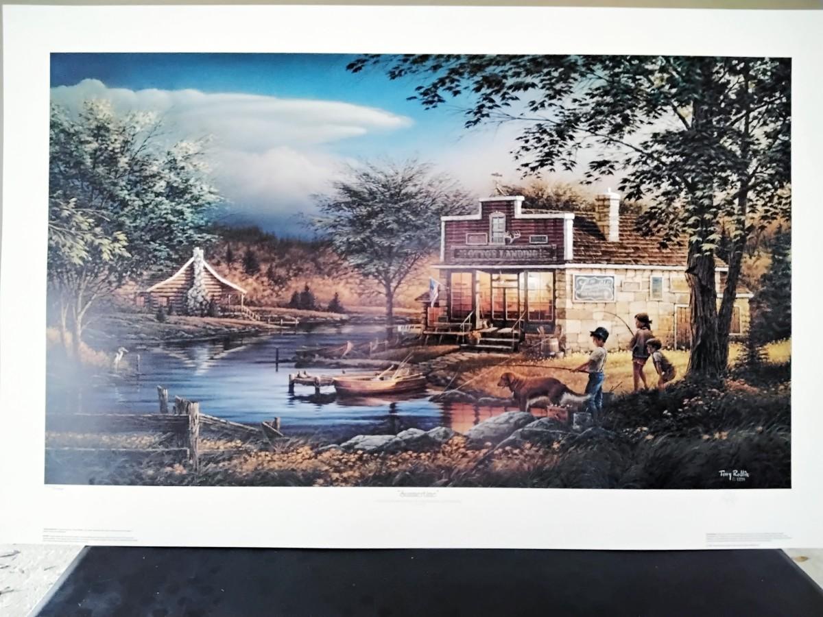 TerryRedlin Summertime Signed and numbered | EstateSales.org