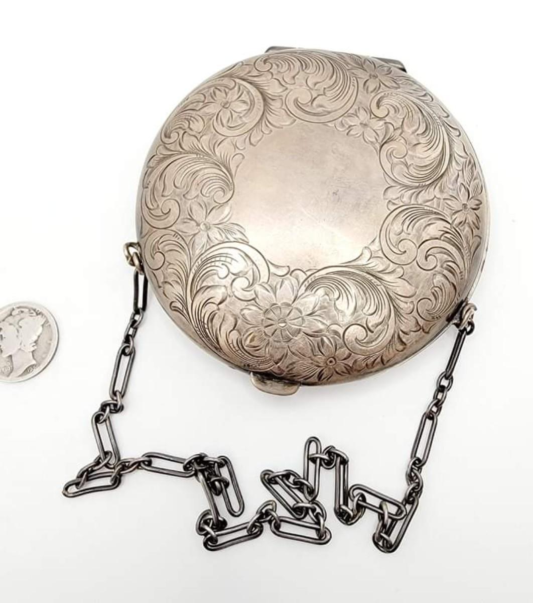 Sterling silver coin purse vintage 132 g | EstateSales.org