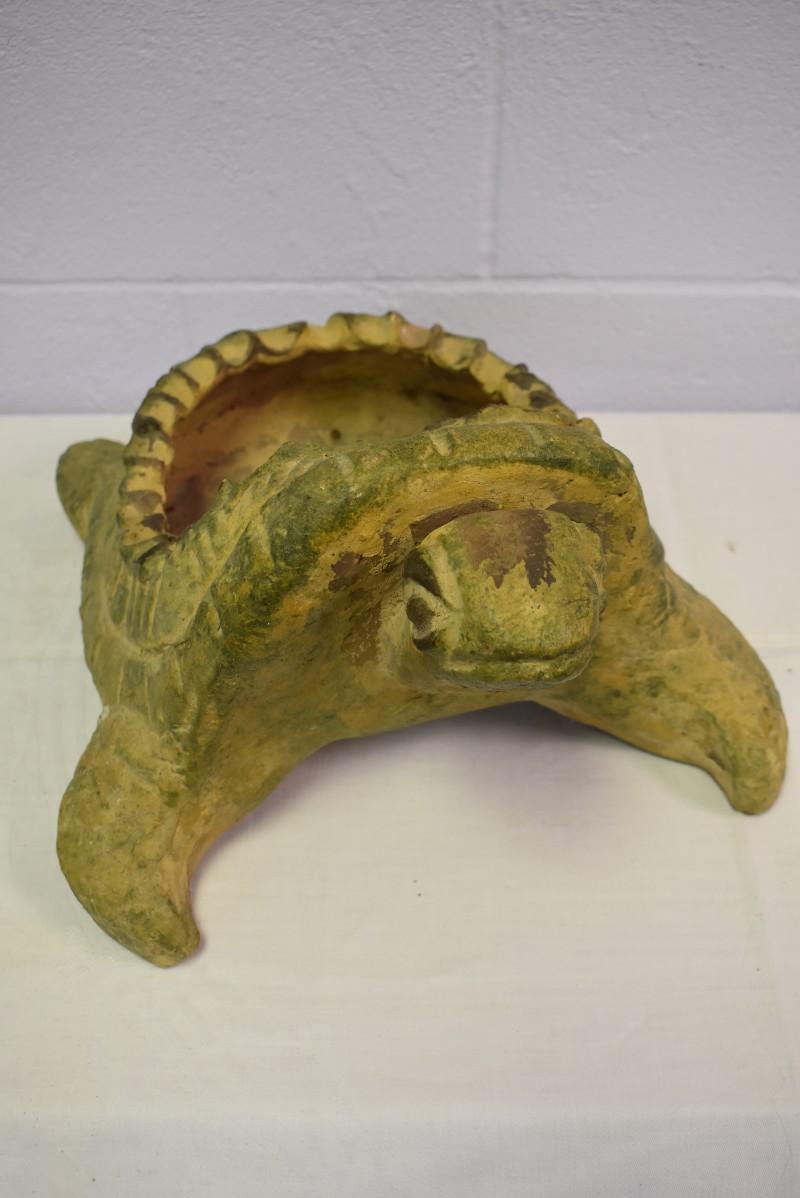 Concrete Turtle Planter | EstateSales.org