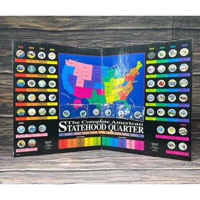 The Complete American Statehood Quarter Collection Collectible ...