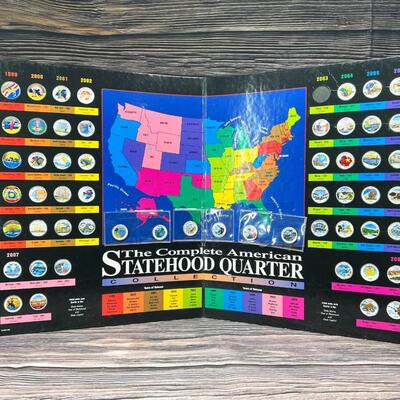 The Complete American Statehood Quarter Collection Collectible ...