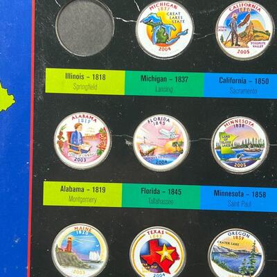 The Complete American Statehood Quarter Collection Collectible ...