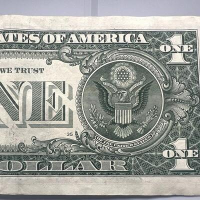 Collectible Dollar Bill with Interesting Sequential Serial Number ...