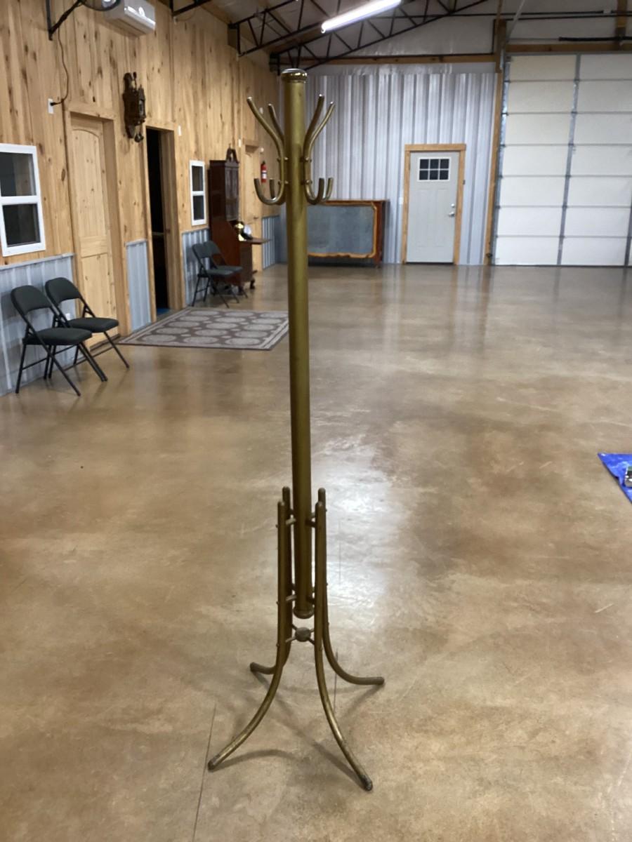 Heavy metal coat rack | EstateSales.org