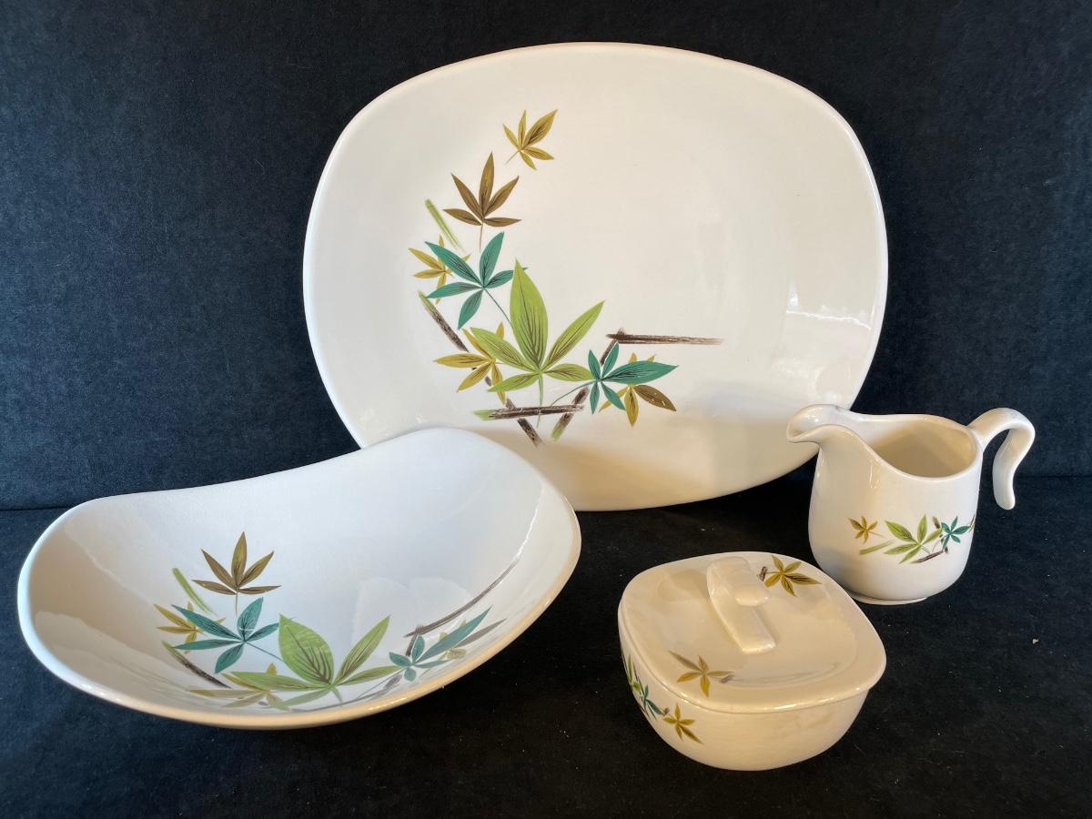 Lot 17. vintage Ceramic Serving Set | EstateSales.org
