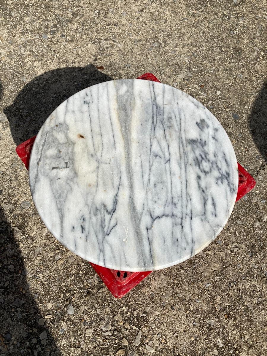 Round Marble Table Top 15” | EstateSales.org