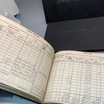 Set of 3 Vintage 1940s WWII US Navy Air Force Pilot Flight Training ...