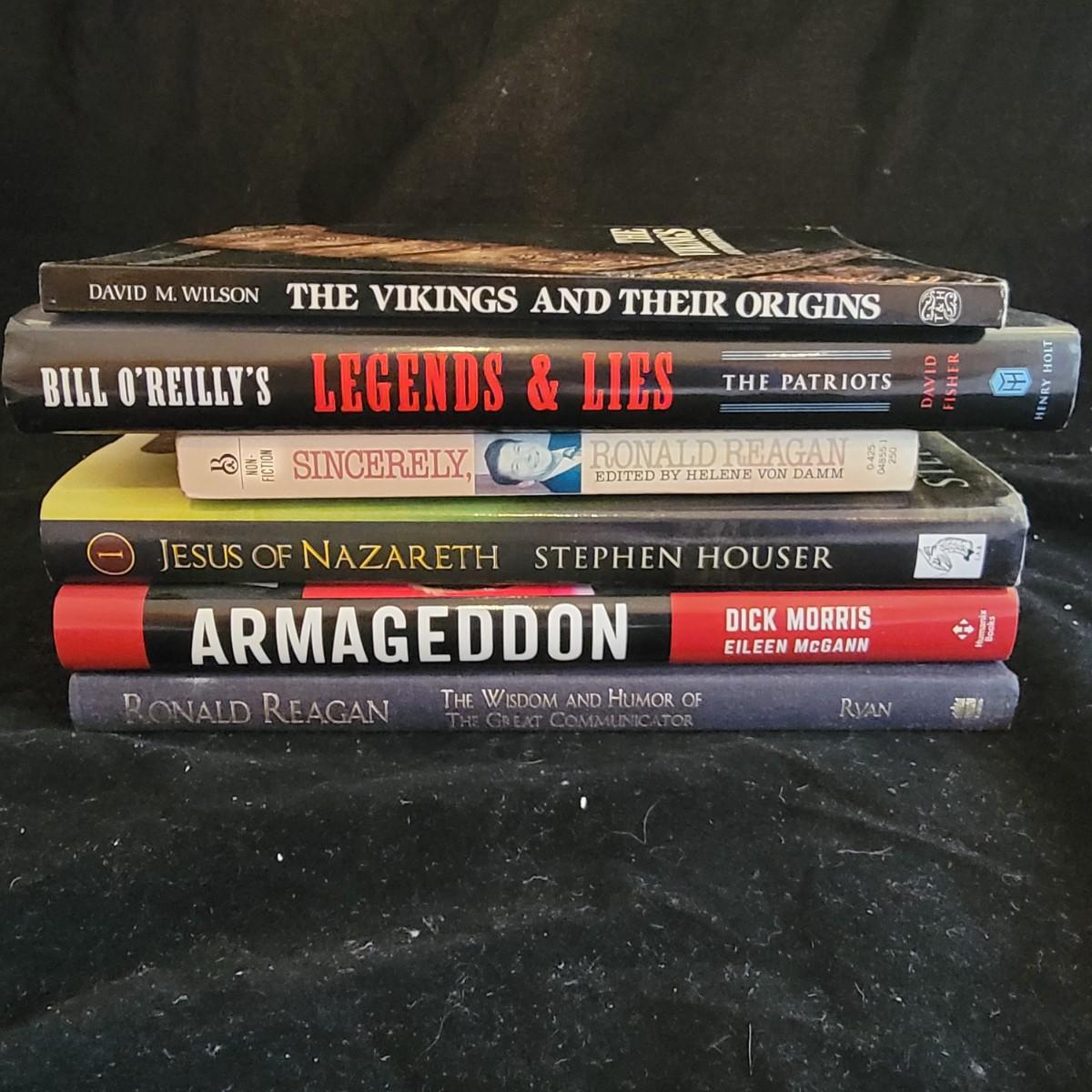 Lot of 6 Books | EstateSales.org