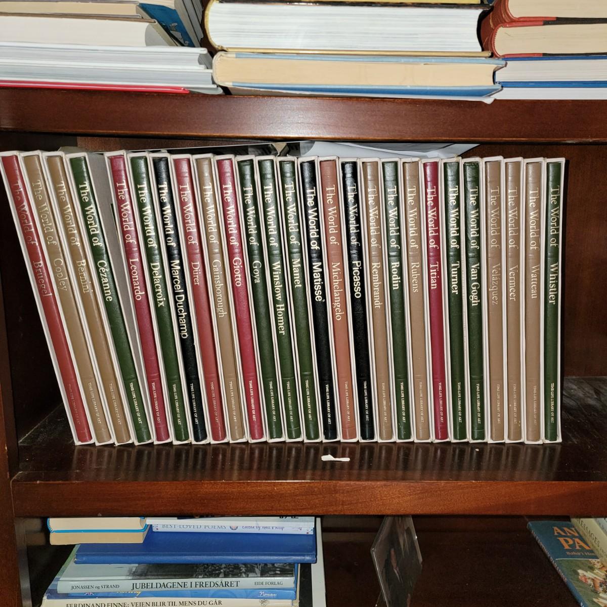 Time Life Library of Art "The World Of" Collection | EstateSales.org