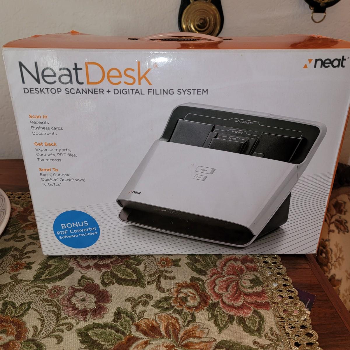 NeatDesk Desktop Scanner | EstateSales.org
