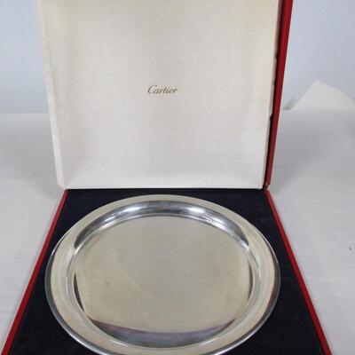 Cartier Pewter Serving Tray | EstateSales.org