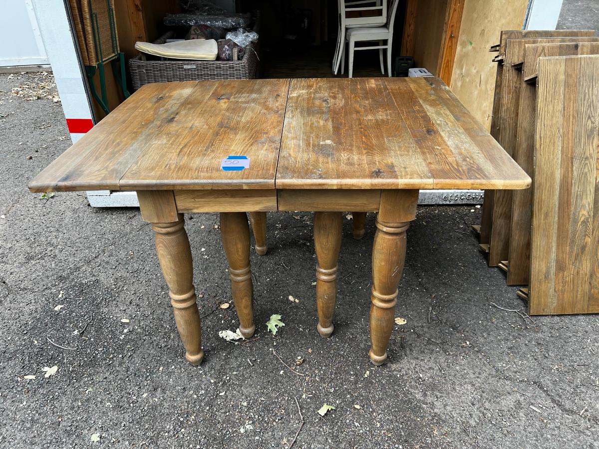 Sturdy Wooden Table | EstateSales.org