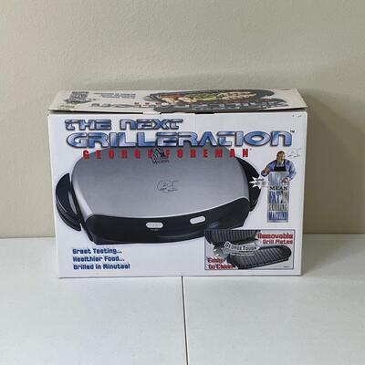 GEORGE FOREMAN ~ Lean Mean Fat Grilling Machine | EstateSales.org