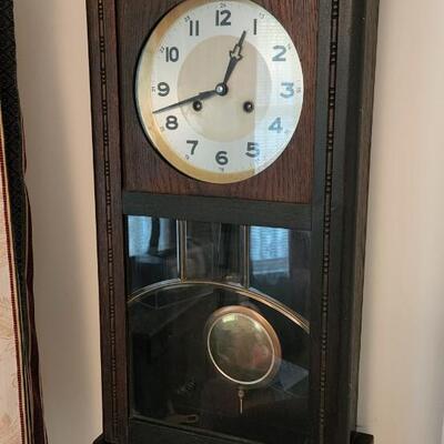 E. Lauffer G.m.b.h. Schwarzwald Germany Wall Clock | EstateSales.org