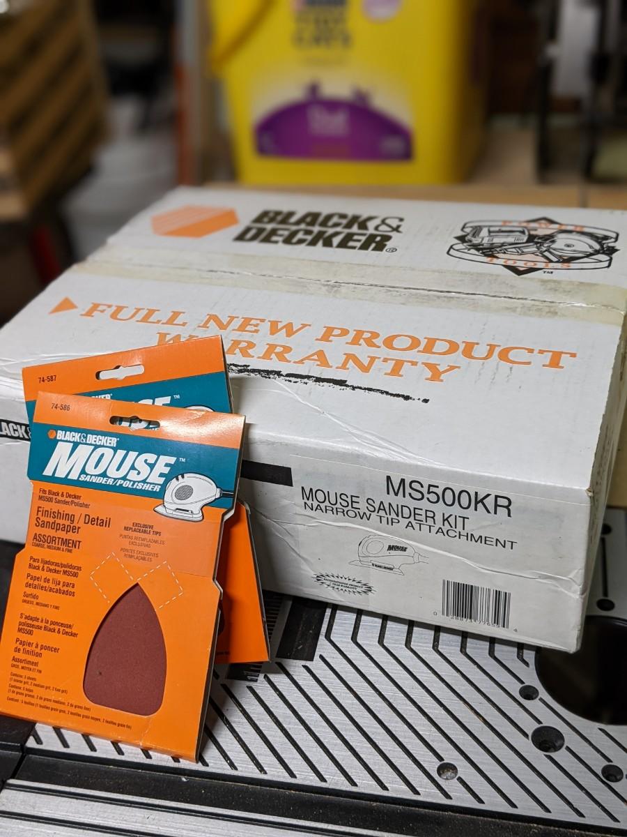 NIB Black & Decker Mouse Sander Kit MS500KR | EstateSales.org