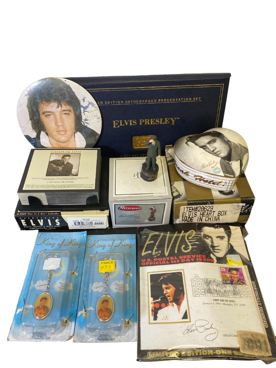 Grouping of Elvis items | EstateSales.org